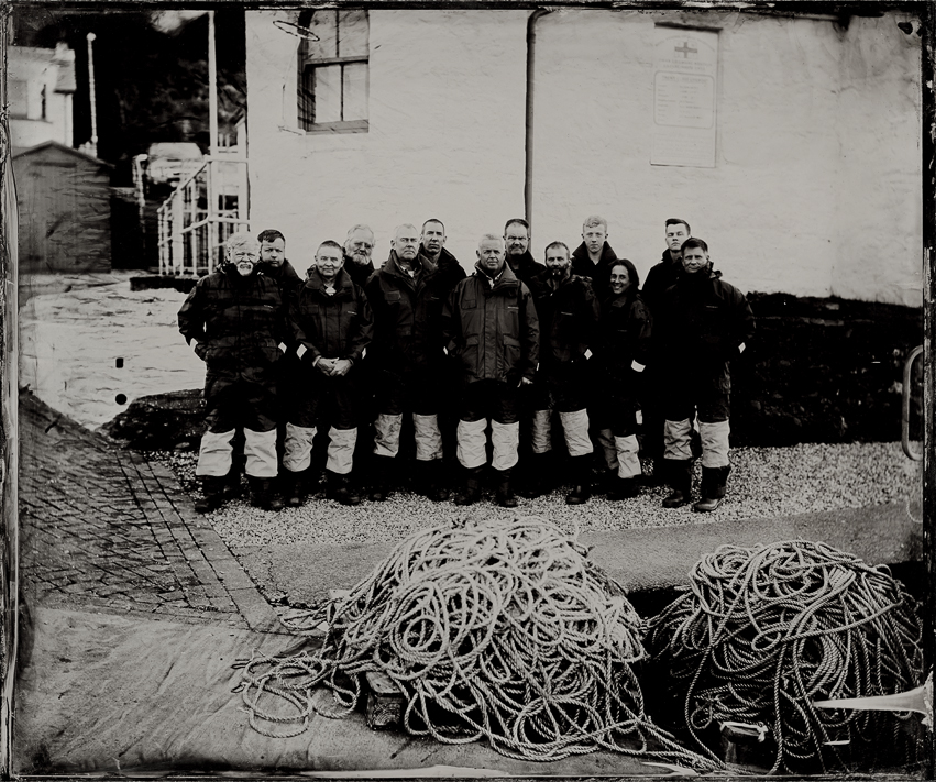 12×10 inch Ambrotype by Jack Lowe – The Lifeboat Station Project